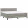Mercer41 Eisner Box Spring Bed with Mattress Velvet | Wayfair