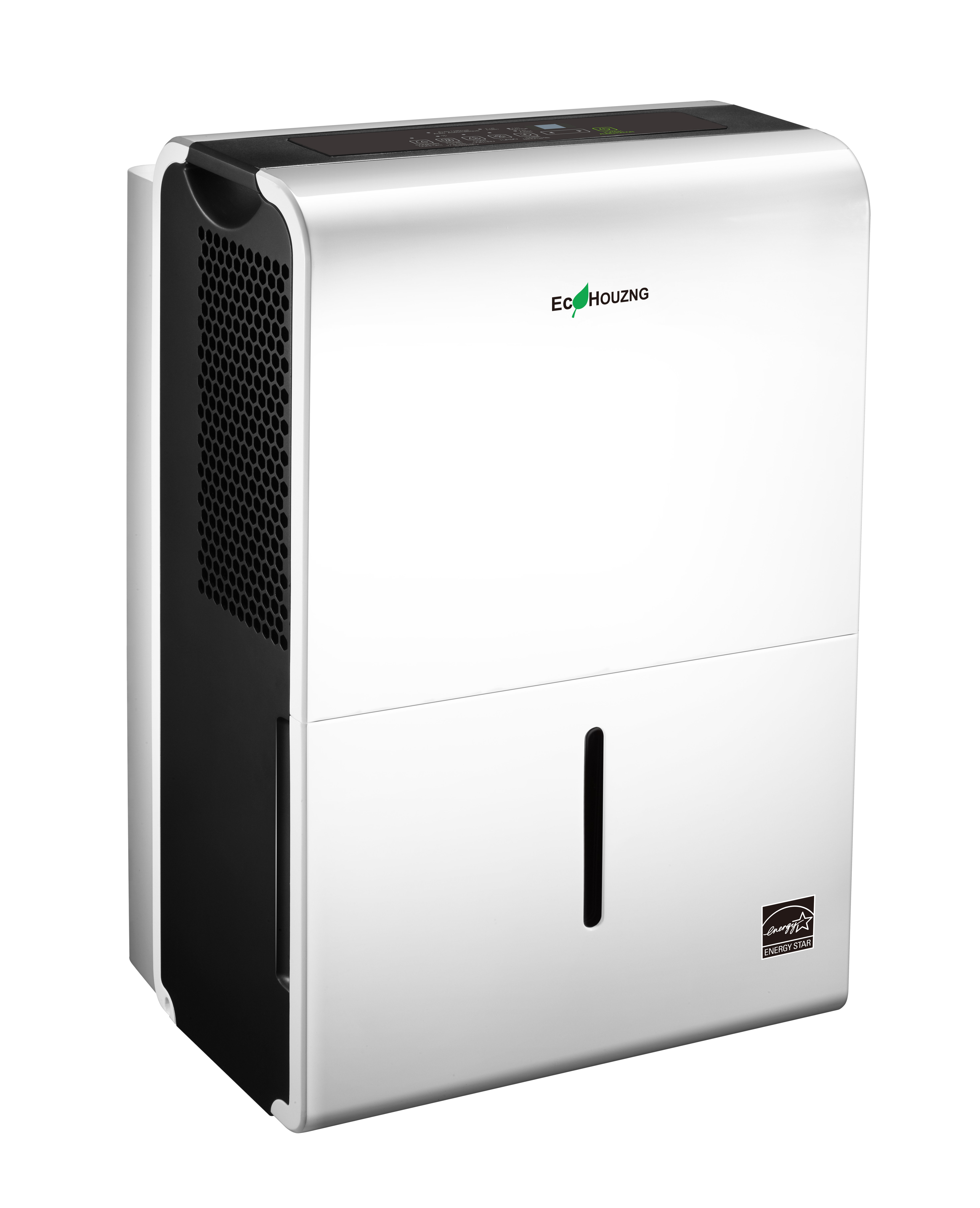 Ecohouzng 50 Pints per Day Tower Dehumidifier for Rooms up to 4500 Sq ...