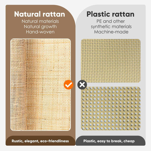 Bay Isle Home Boho Natural Rattan 63" Kitchen Pantry & Reviews | Wayfair