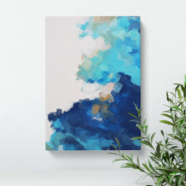 Metro Lane Code Of A Creature Abstract - Wrapped Canvas Graphic Art ...