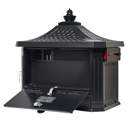 Architectural Mailboxes Pedestal Locking Post Mounted Mailbox & Reviews ...