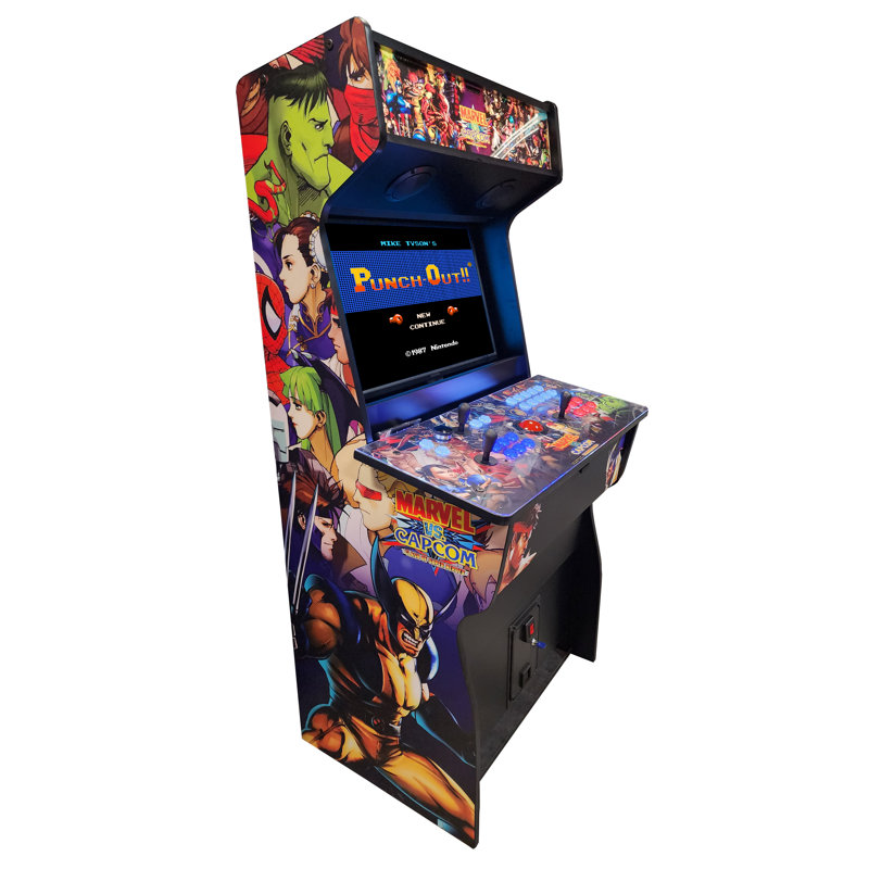 N2fun Mame/Hyperspin 4 Player Plug-In Full Size Arcade Machine with ...