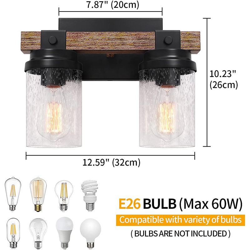 Gracie Oaks Kariah Corner Wall Light | Wayfair