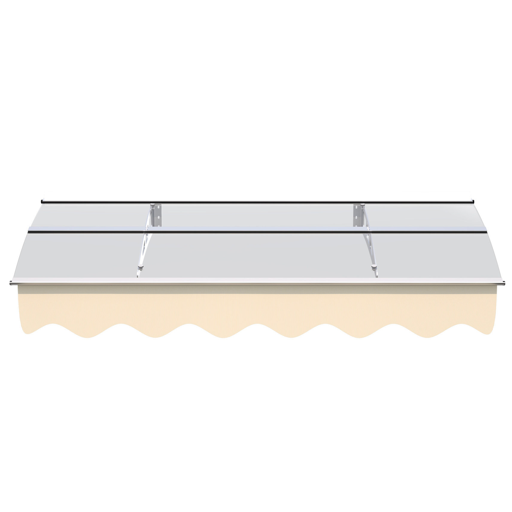 Ivy Bronx 5934w Series Door Window Awning, Valance, Polycarbonate Roof ...