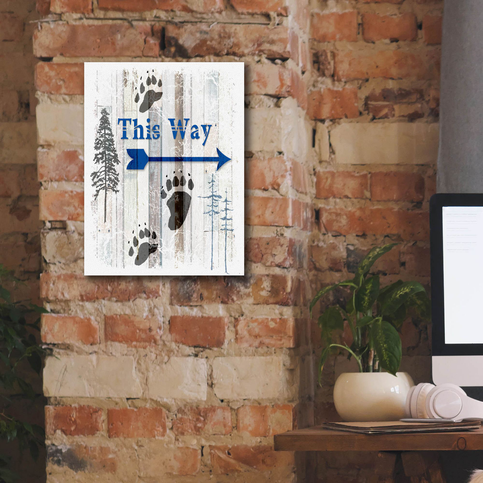 August Grove® Leamont The Blue Moose This Way II by Lightbox Journal ...