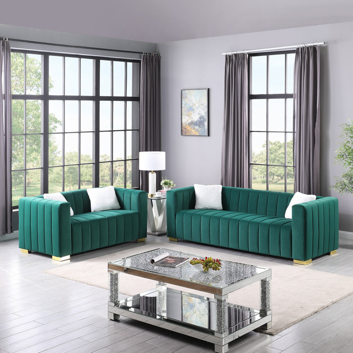 Mercer41 Clifford 2 - Piece Living Room Set & Reviews | Wayfair