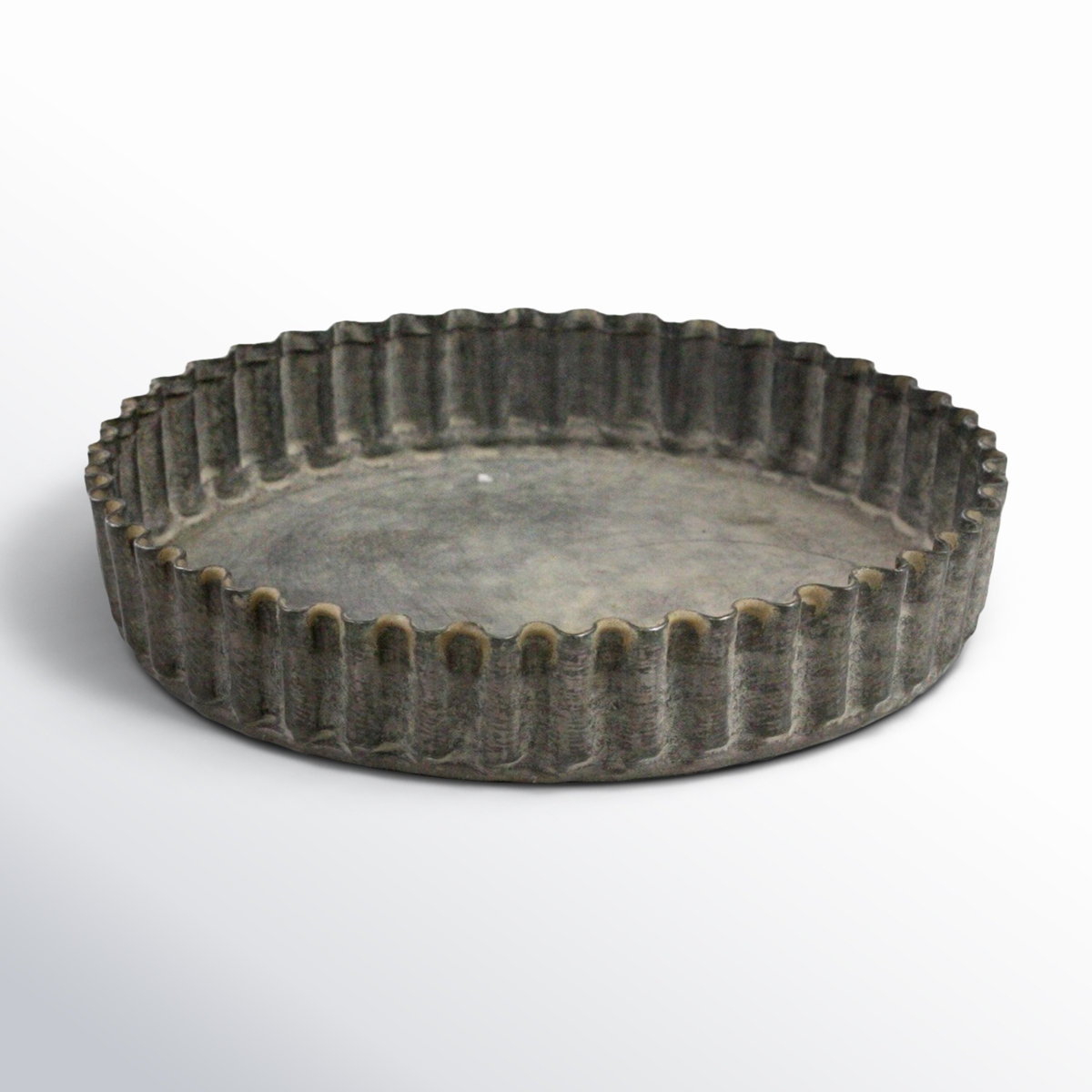 Birch Lane™ Javi Rustic Metal Cloche Tray | Wayfair
