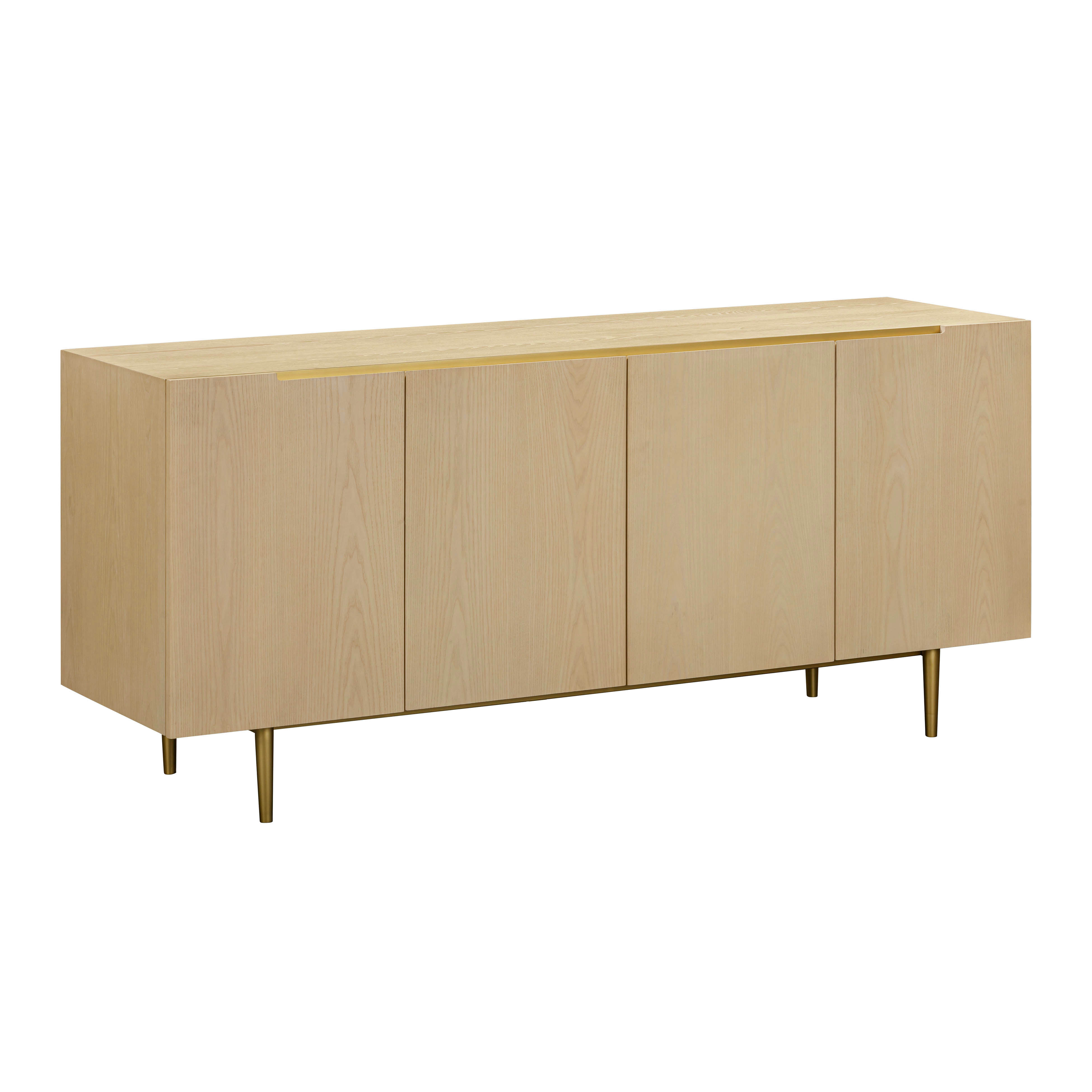 Latitude Run® Echo Washed Natural Ash Sideboard | Wayfair
