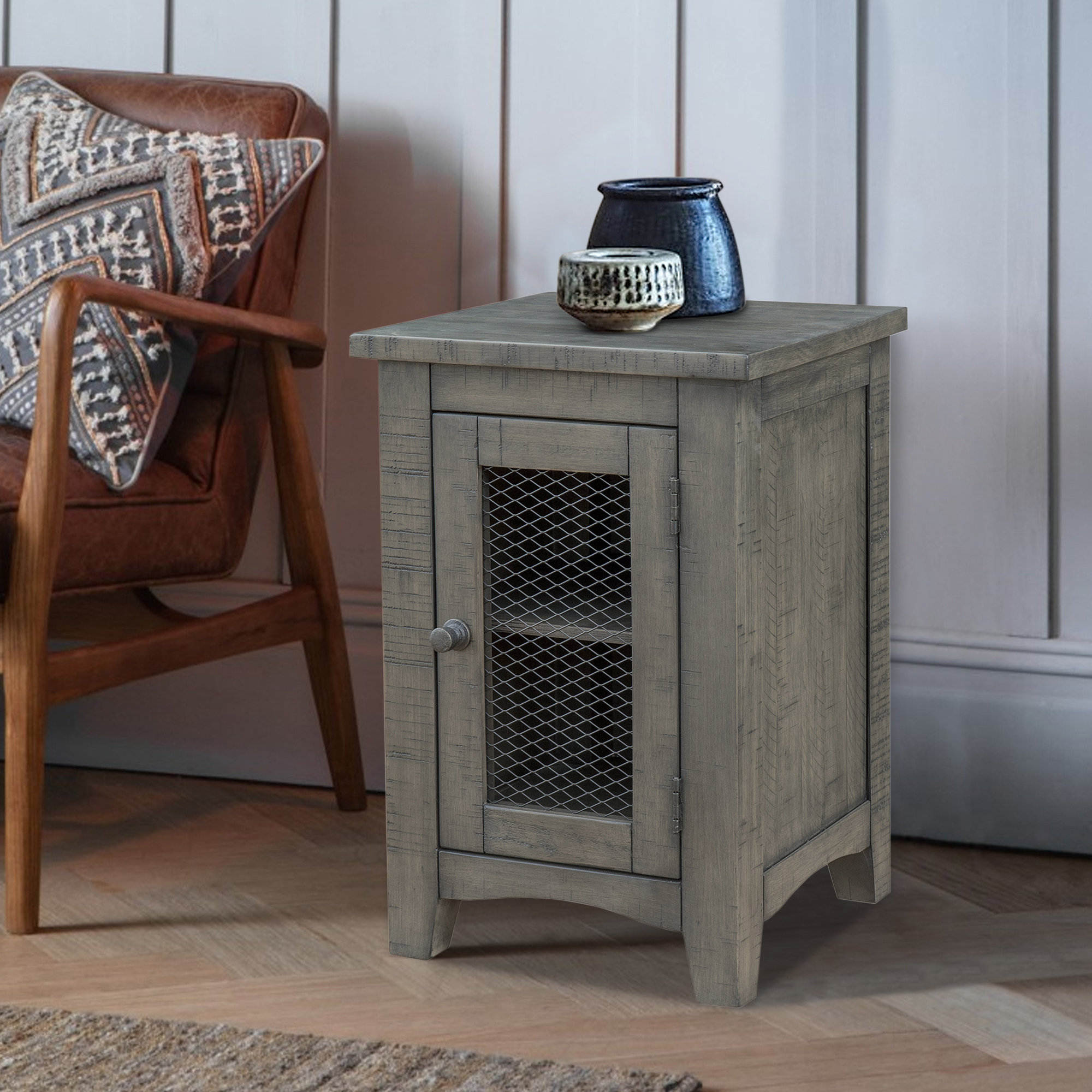 Loon Peak® Harriss Solid Wood End Table | Wayfair