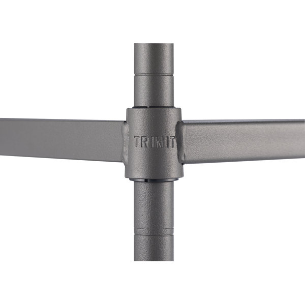 TRINITY Dark Gray 6-Tier Slat Shoe Rack | Wayfair