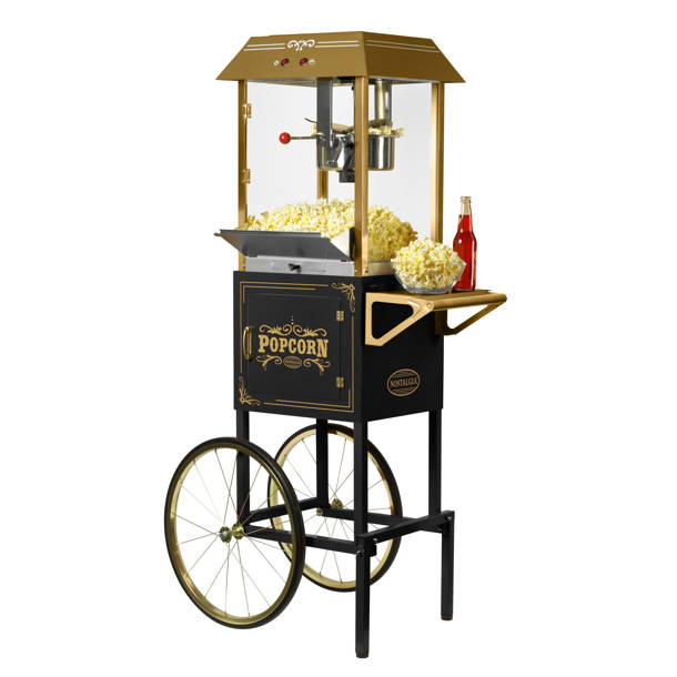 Superior Popcorn Company 8 Oz. Popcorn Machine Stand / Cart & Reviews ...
