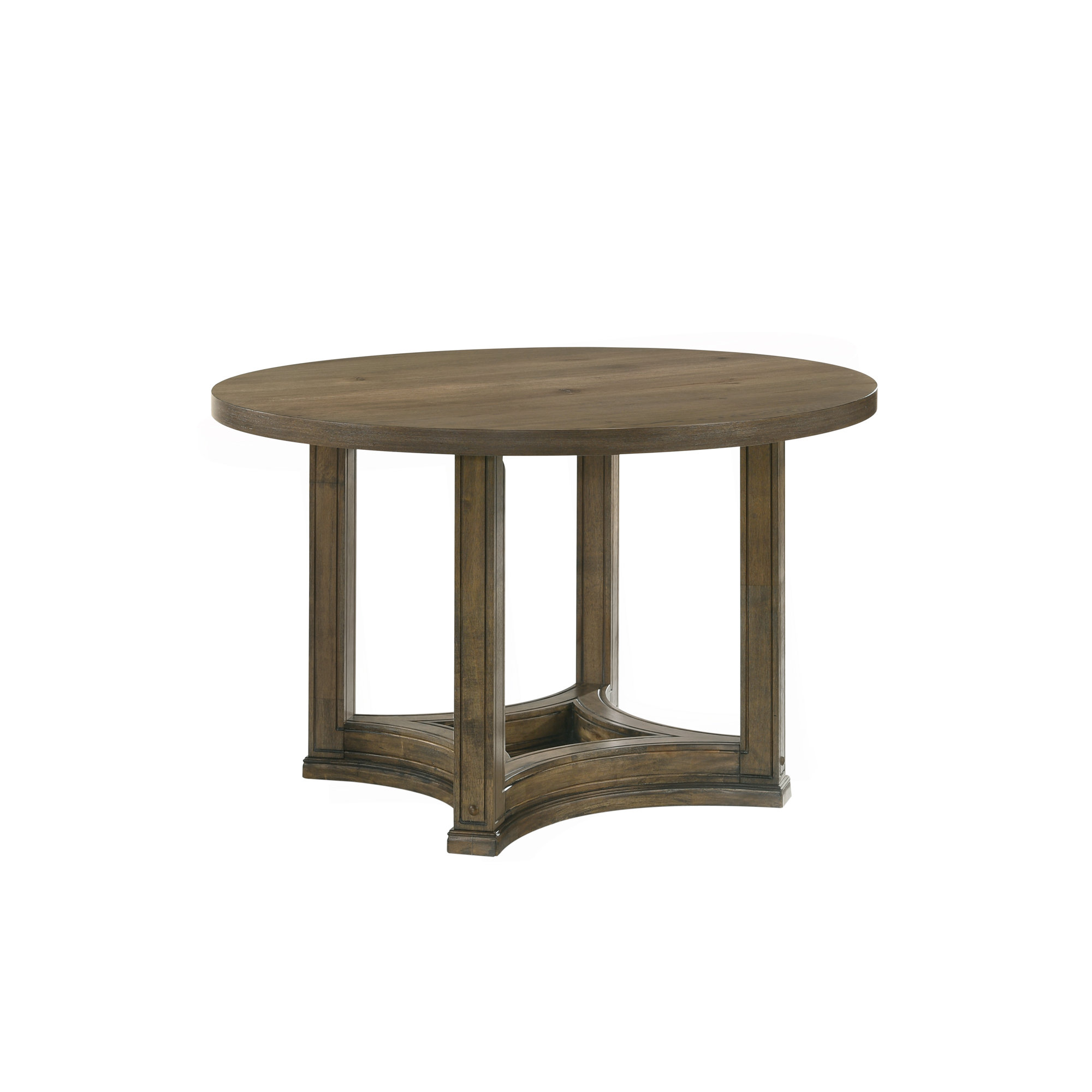 Latitude Run® Exquisite Round Dining Table With Sturdy Construction And ...