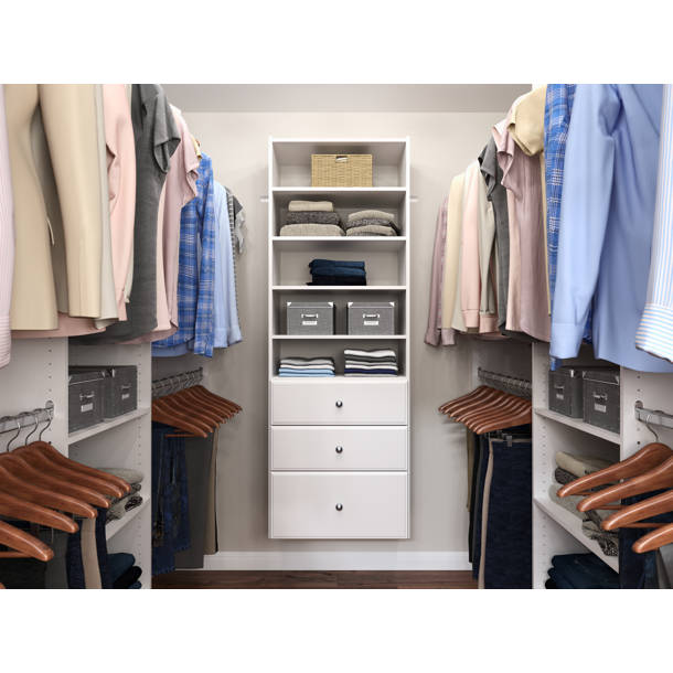 Dotted Line™ Grid 72'' Closet System (Can Be Cut To Fit) & Reviews ...