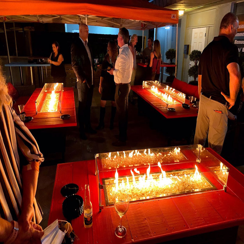 Easy Fire Pits EasyFirePits Complete DIY Pro Deluxe Propane Fire Table ...