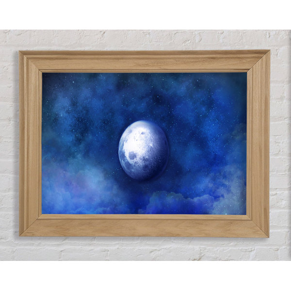 Bright Star The Blue Moon Beauty - Single Picture Frame Print | Wayfair ...