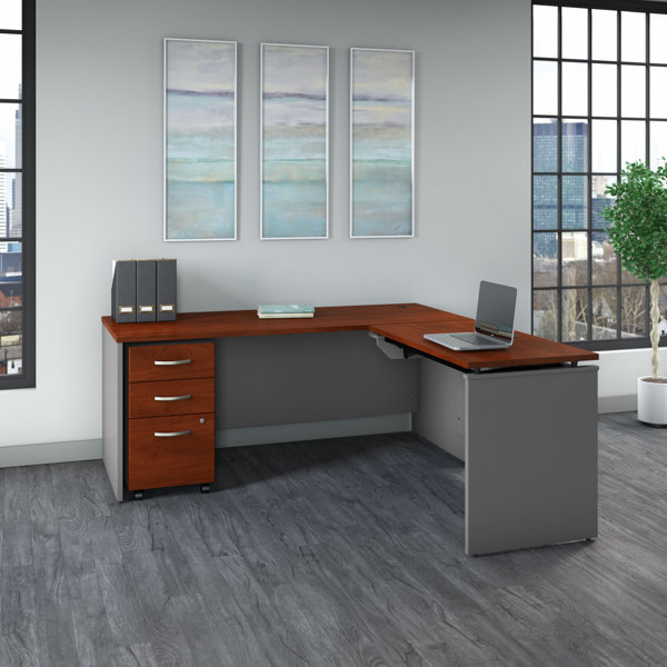 Bush Business Furniture Series C 72W x 30D 3 Position Sit to Stand L ...