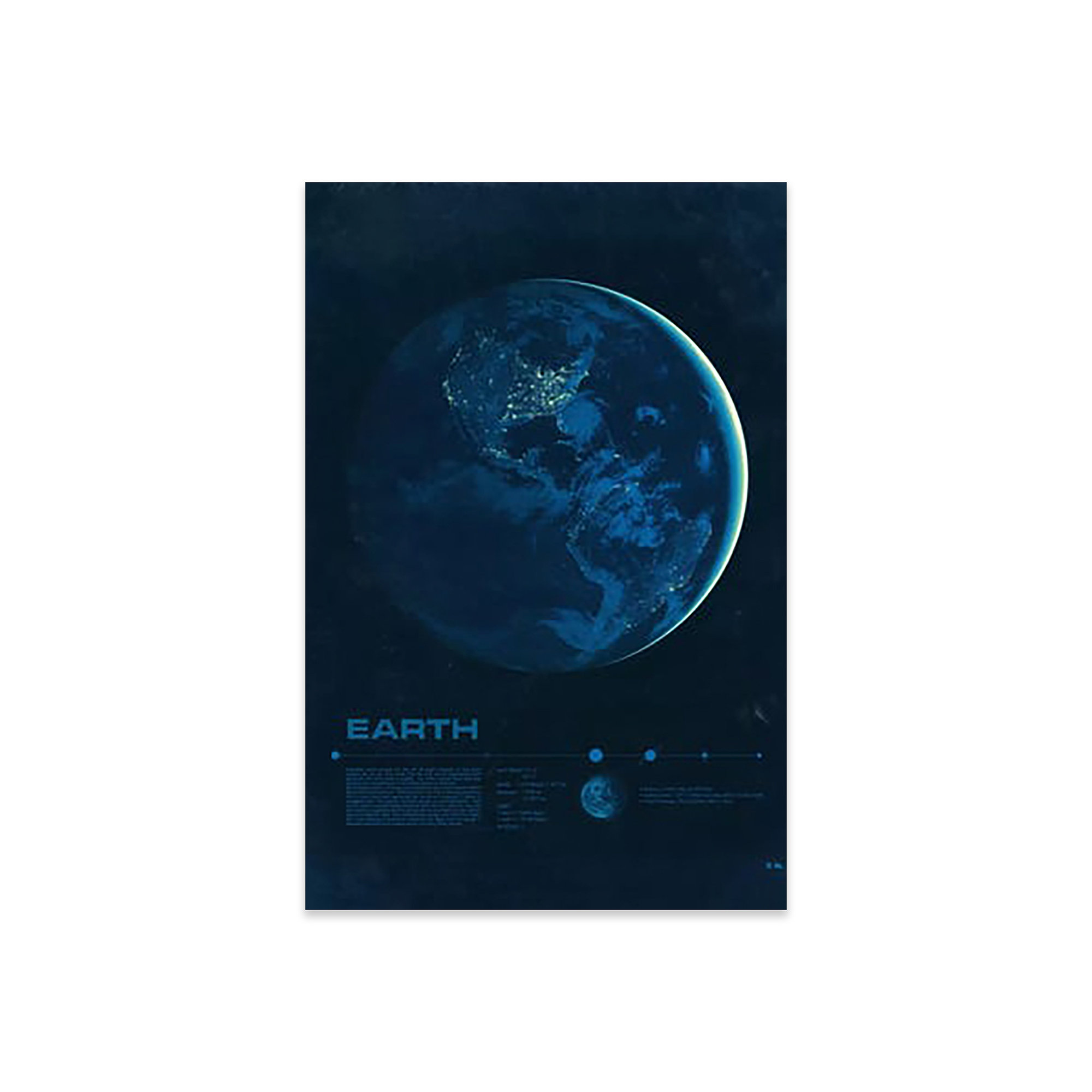 Hokku Designs Earth - Unframed Graphic Art | Wayfair