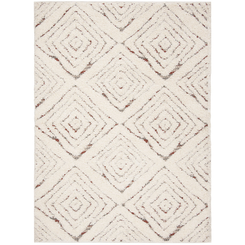 Union Rustic Desousa Santorini Shag Performance Geometric Rug & Reviews ...