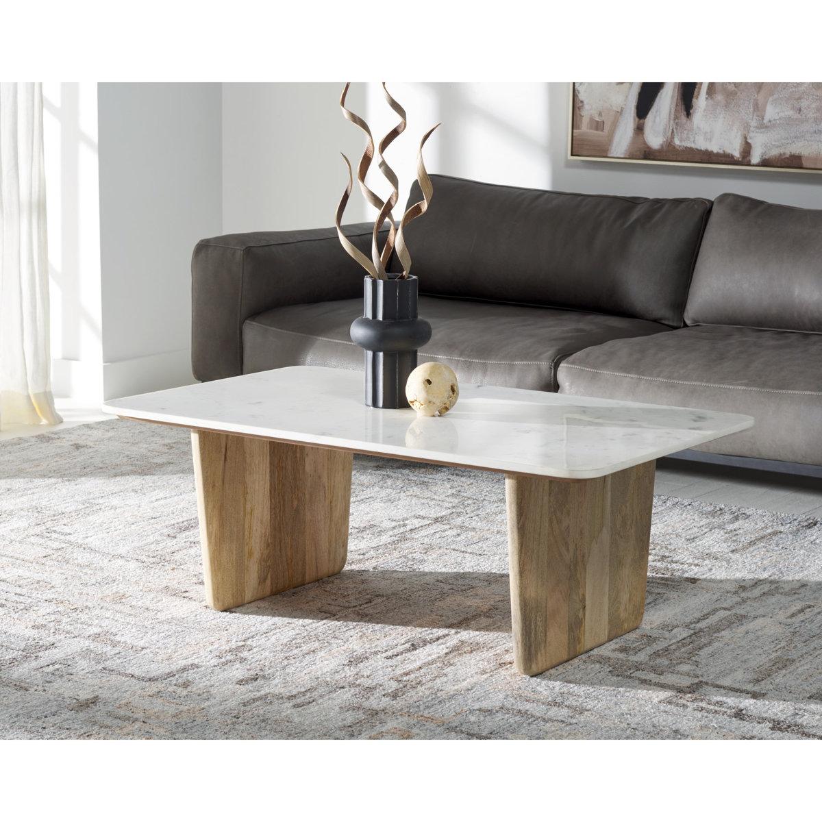 Joss & Main Gabrian Coffee Table & Reviews | Joss & Main