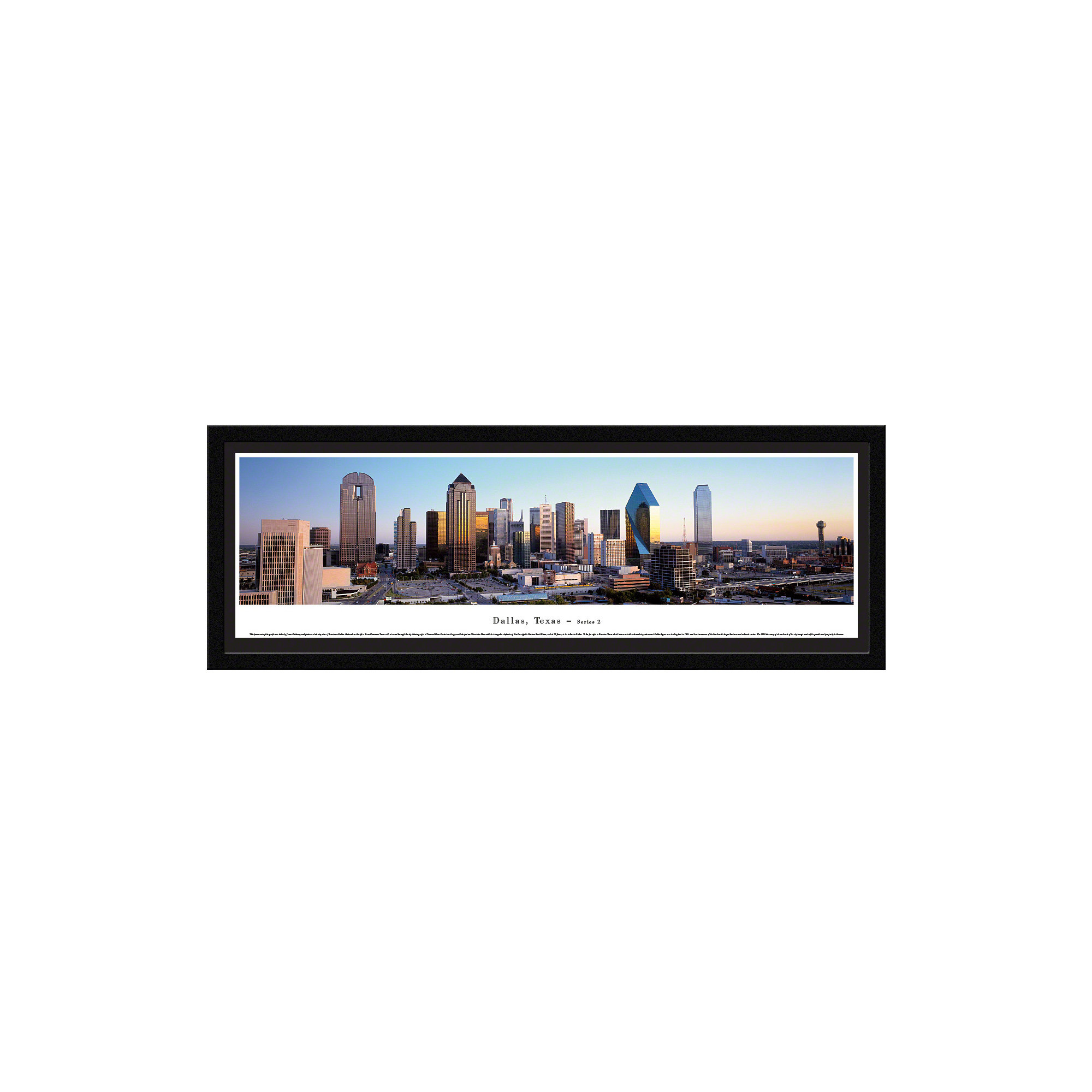 Blakeway Worldwide Panoramas, Inc US Skyline Dallas, Texas-Series 2 by ...