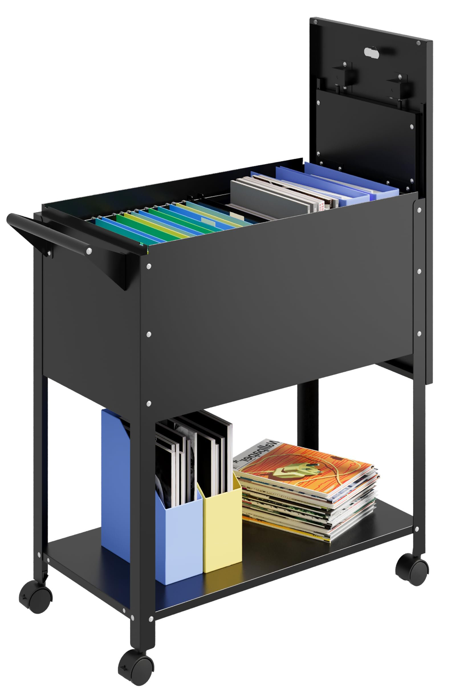 MASMIO Mobile File Cart with Lock | Wayfair