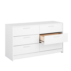 Ebern Designs Wareesha 6 Drawer 52.5" W Double Dresser & Reviews | Wayfair