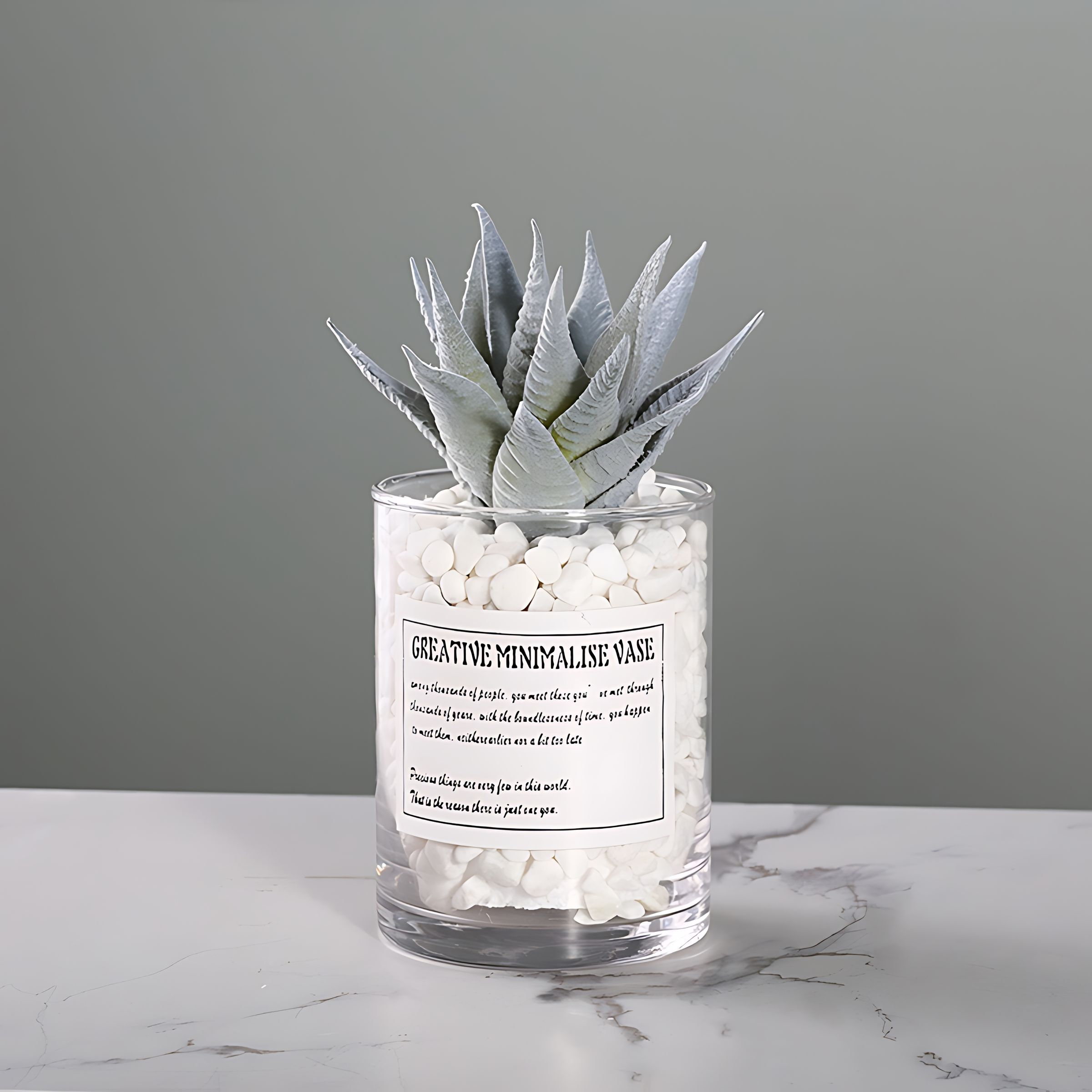 Primrue Ins Style Nordic Simulation Plant Cactus Potted Plant Office ...
