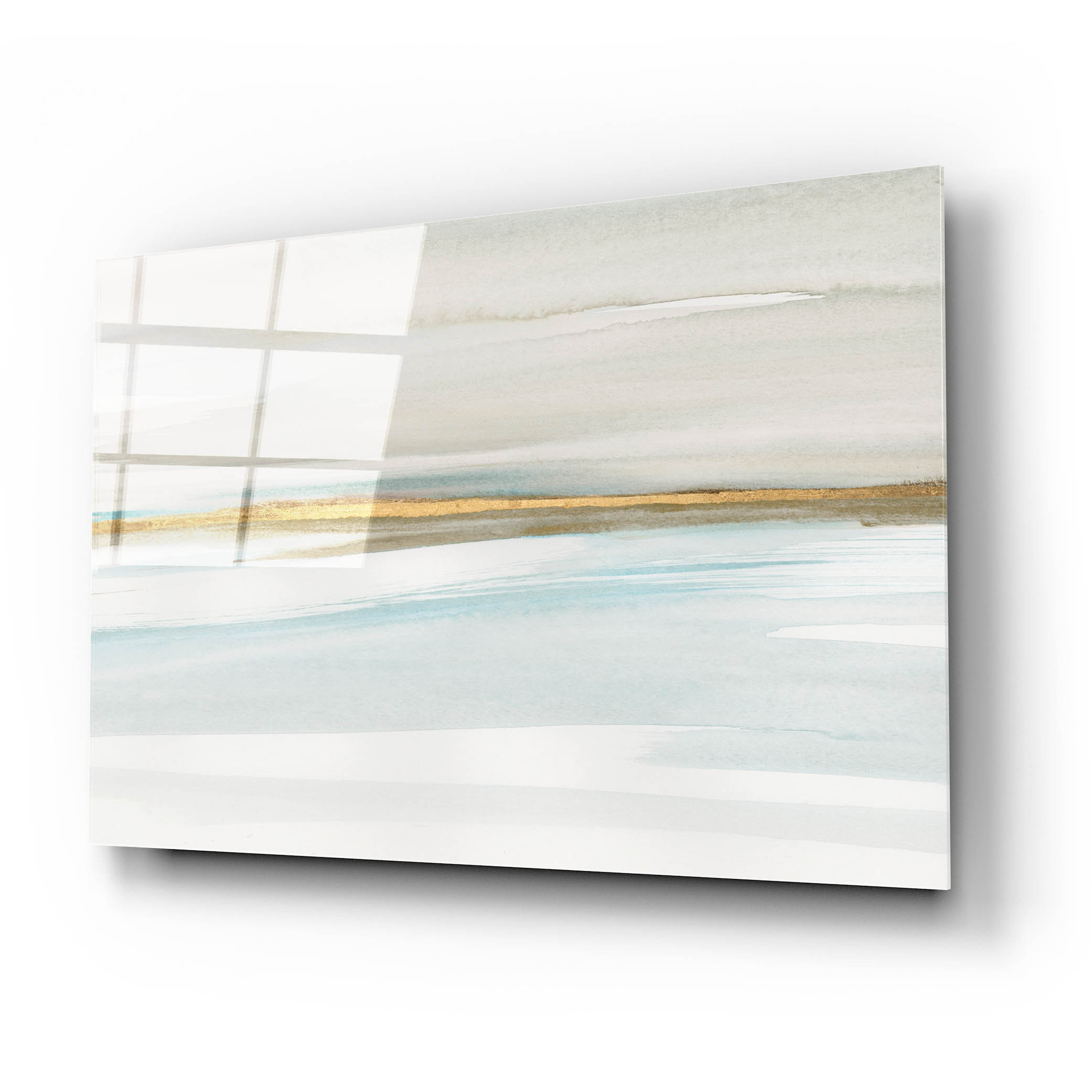 Beachcrest Home 'Ua Golden Vista 2' by Annie Warren Acrylic Glass Wall ...