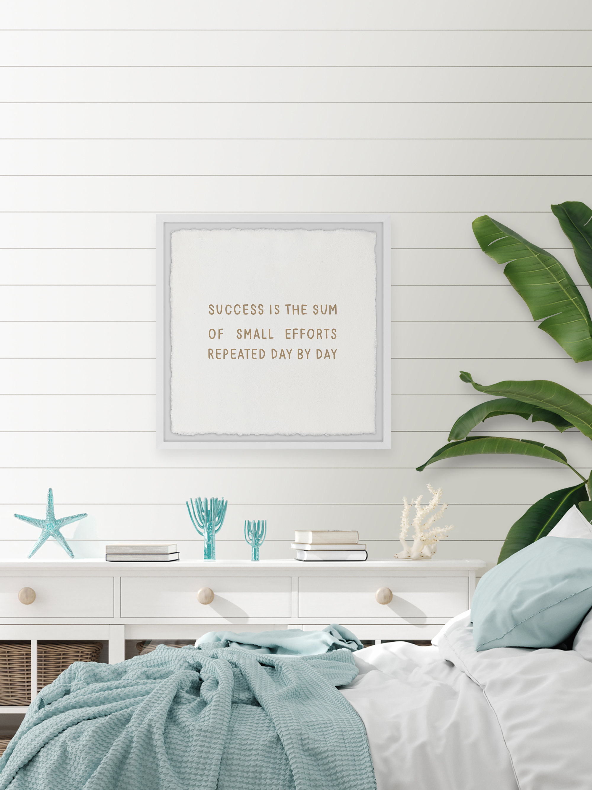 Happy Larry "Small Efforts" Framed Painting Print | Wayfair.co.uk