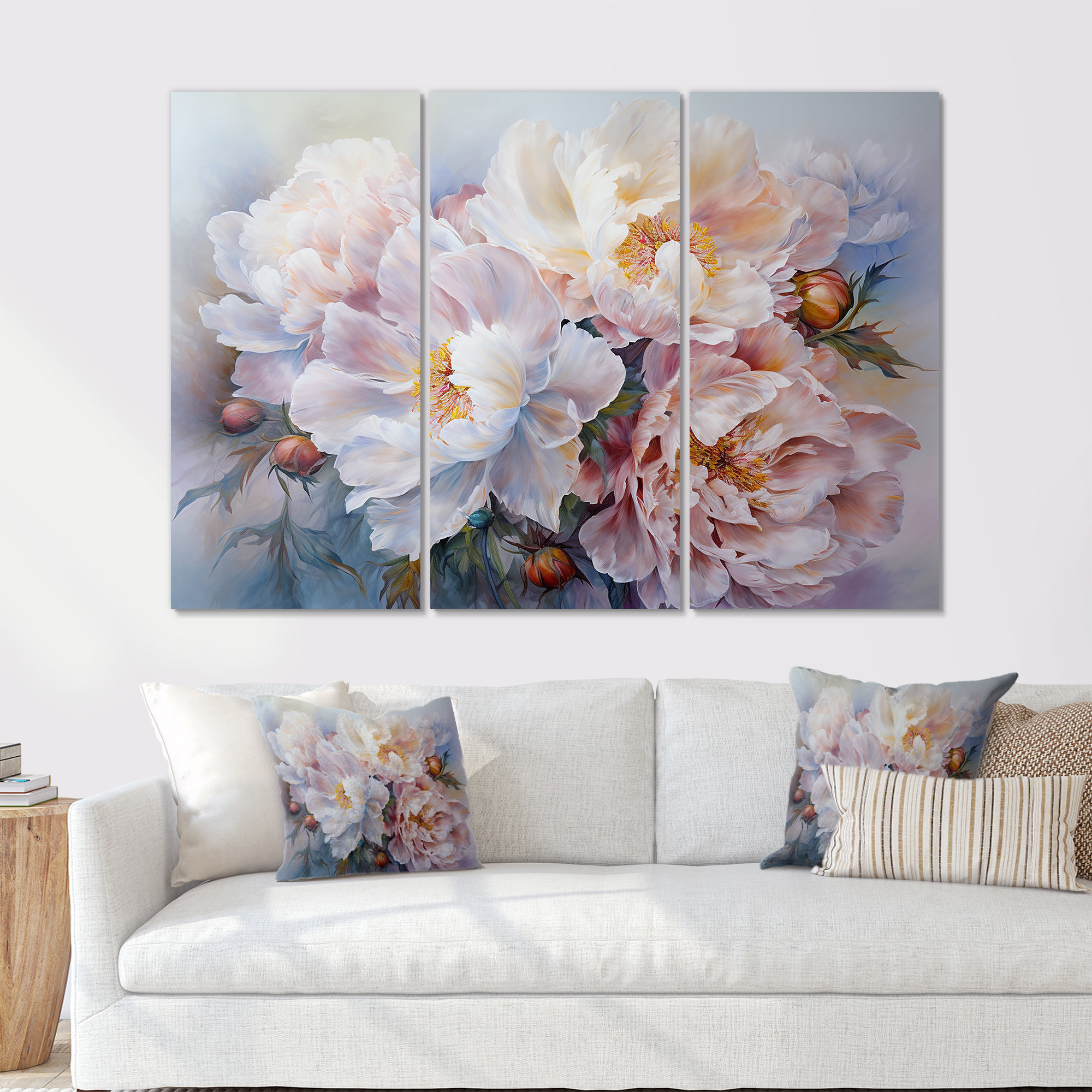 Red Barrel Studio® Pink And White Peonies Florescence Charm - Peonies ...