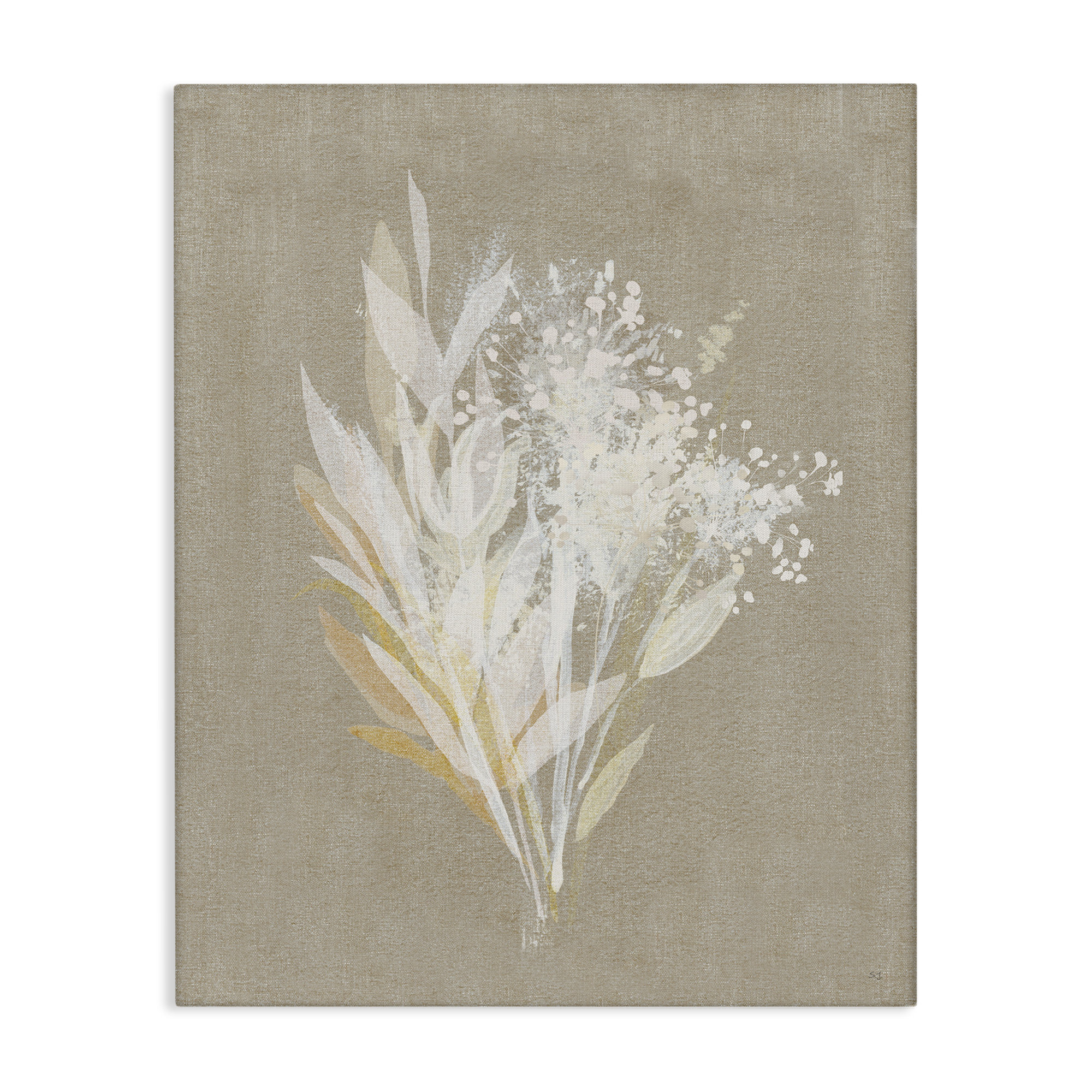 Ophelia & Co. Natural Herb Impression Canvas, design by Susan Jill ...
