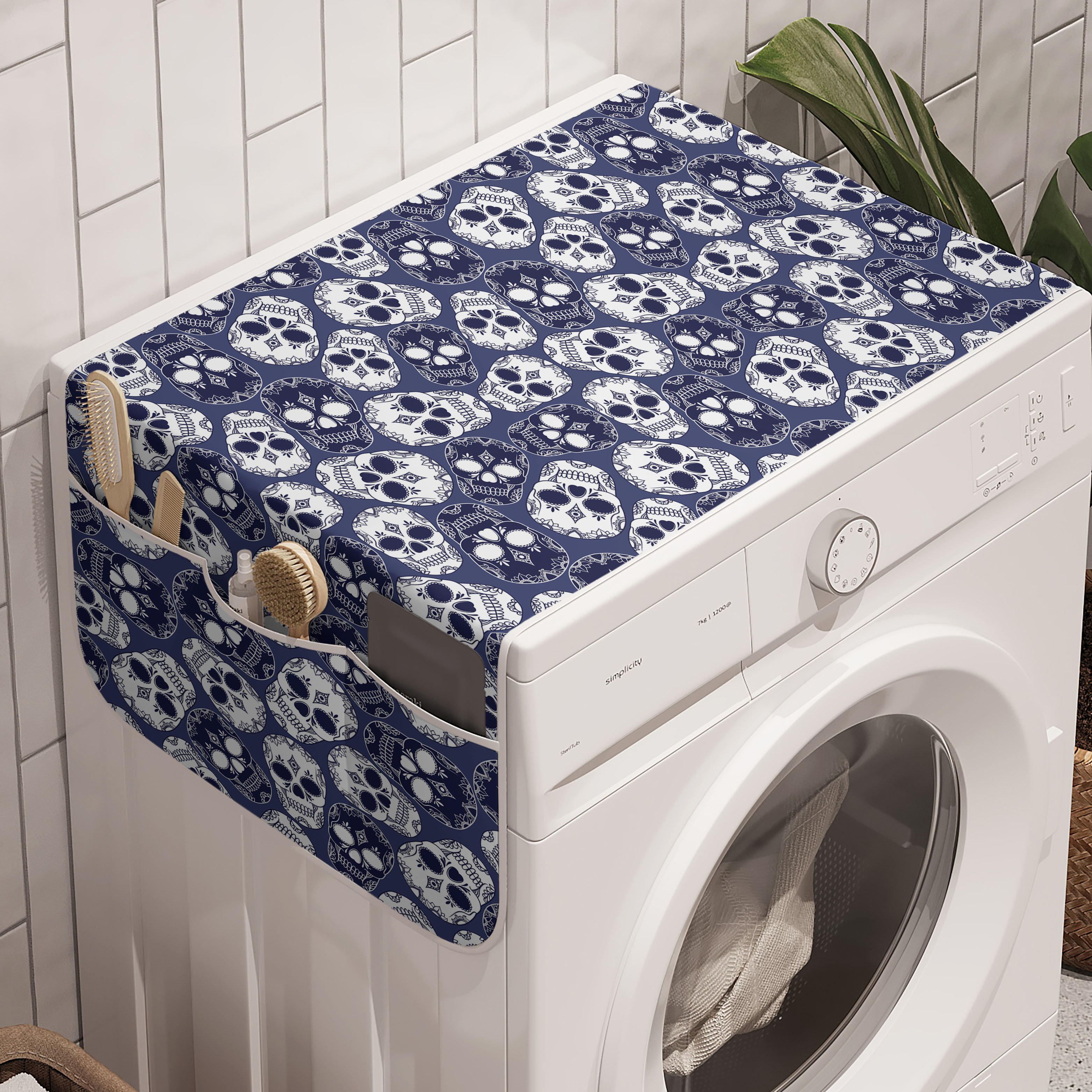 East Urban Home Mexican Washing Machine Organizer Pack of 2 47" x 18.5 ...
