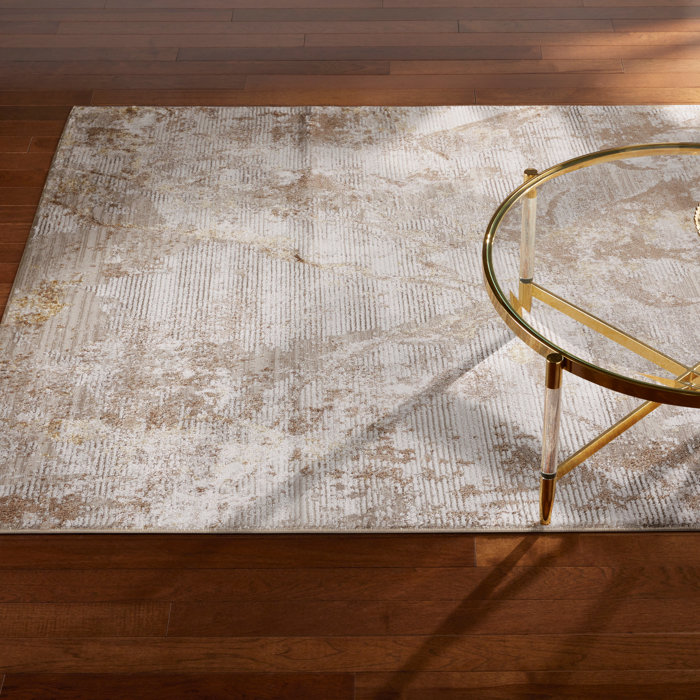 Town & Country Living TOWN & COUNTRY LUXE Opaline Bold Marble Area Rug ...
