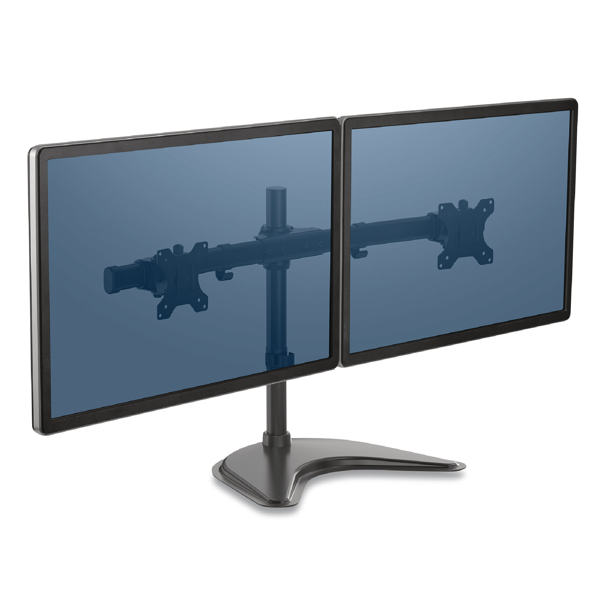 Fellowes® Black Multi Screen Desktop Mount, Holds up to 17 lbs | Wayfair