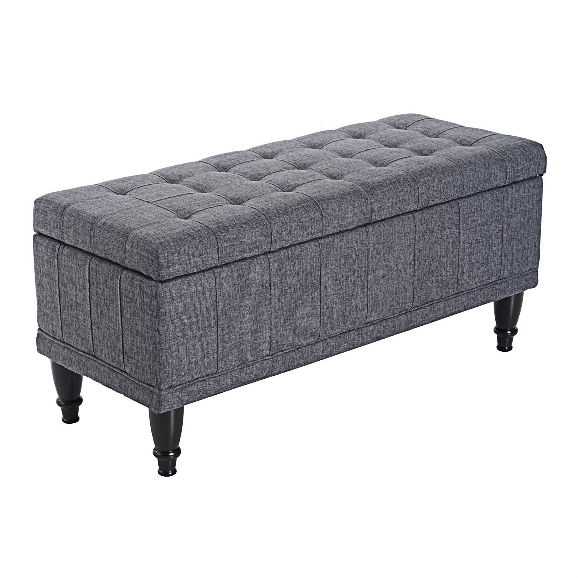 Alcott Hill® HOMCOM Storage Ottoman | Wayfair