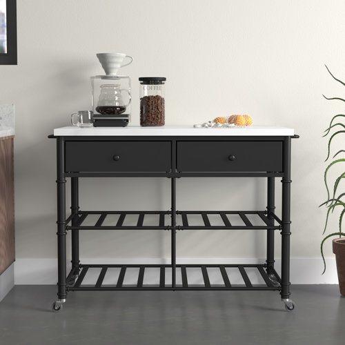 Wayfair | Marble Kitchen Islands & Carts You'll Love in 2023
