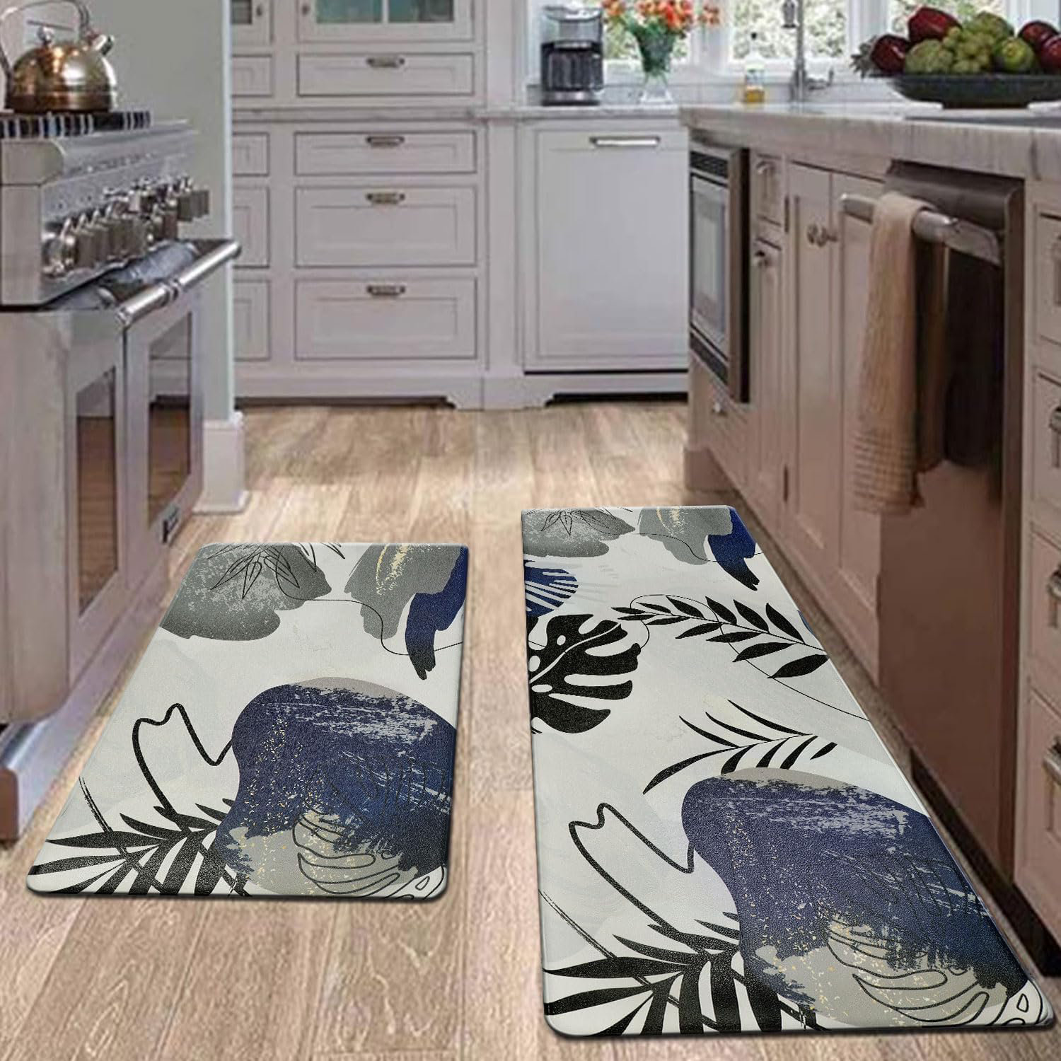 Bay Isle Home™ Kitchen Mats for Floor 2 Piece | Wayfair