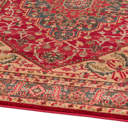 Three Posts Alverta Oriental Woven Red/Beige Area Rug & Reviews ...