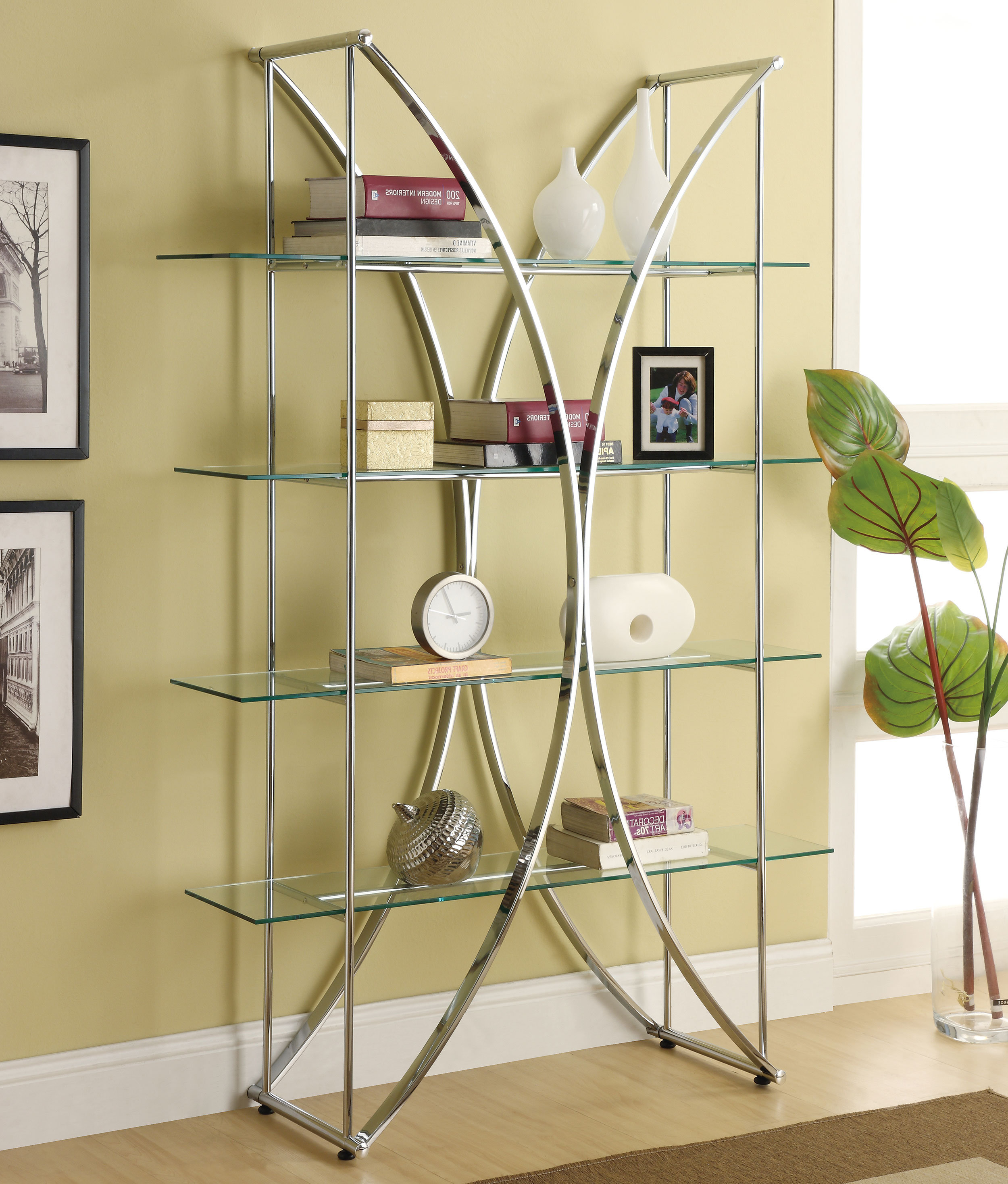 Ivy Bronx Ceion Etagere Bookcase | Wayfair