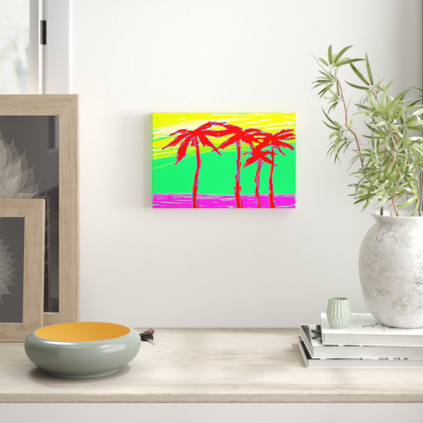 East Urban Home Arthur Pina - Wrapped Canvas Painting | Wayfair.co.uk