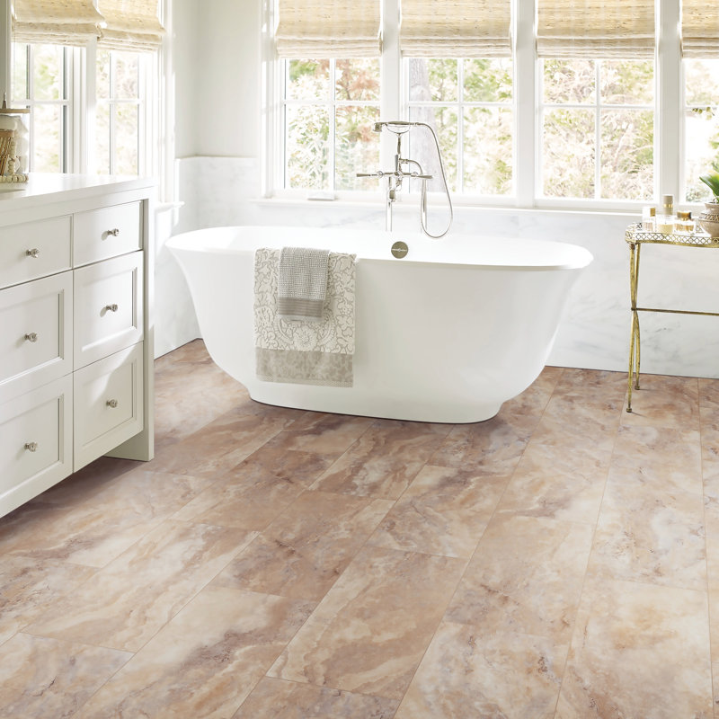 Shaw Floors Shaw Palisade 12-in W x 24-in L Waterproof Luxury Vinyl ...