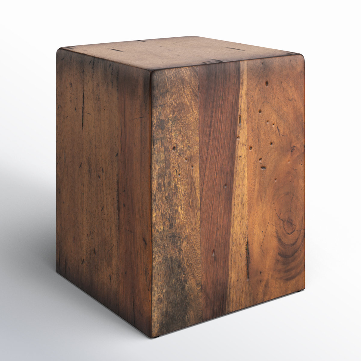 Four Hands Duncan End Table - Reclaimed Fruitwood & Reviews | Perigold