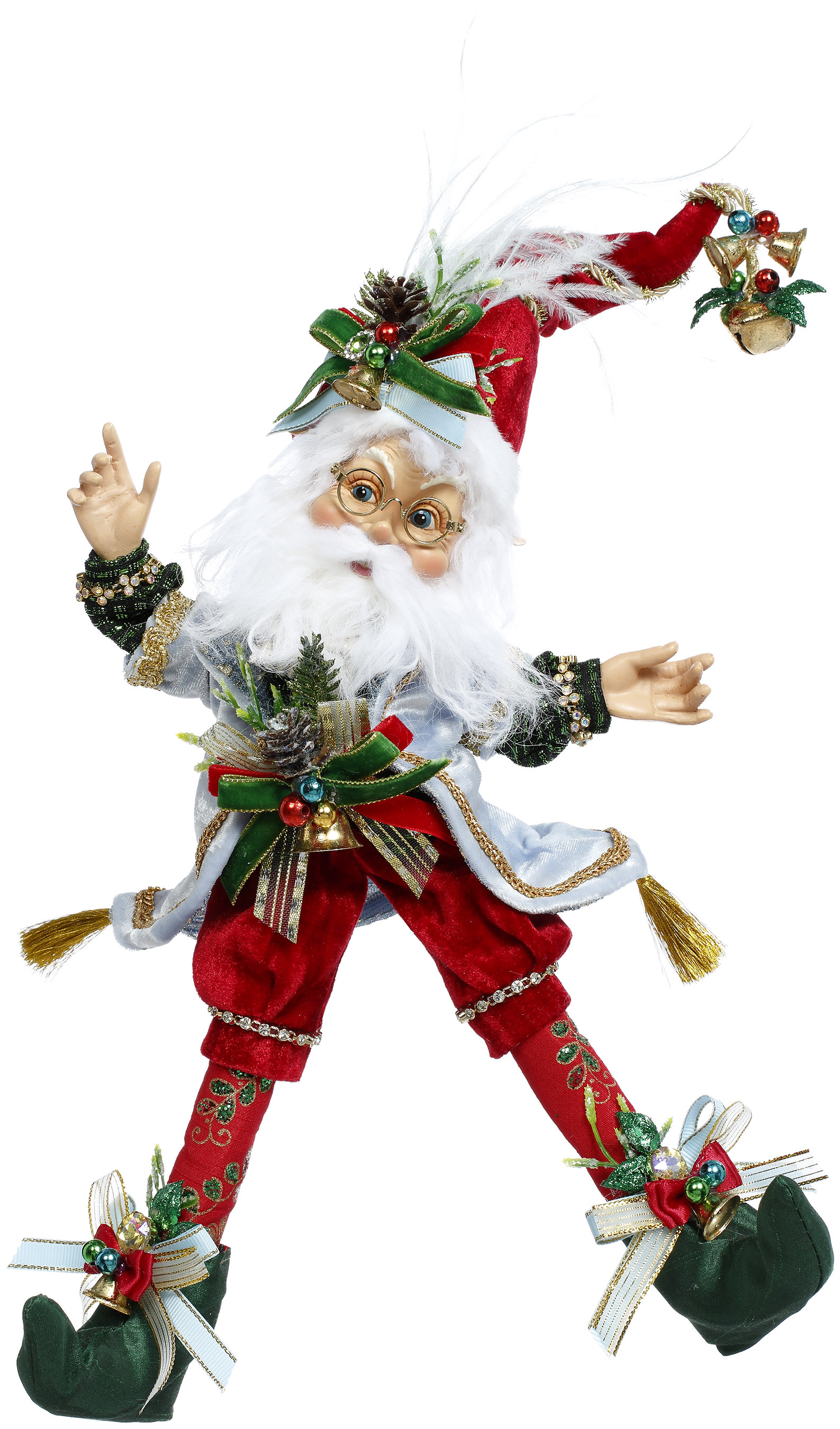 Mark Roberts North Pole Bell Ringer Elf, Small - 13.5 Inches | Wayfair