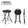 MoNiBloom 6-Person Folding Round Table and Chair Set | Wayfair