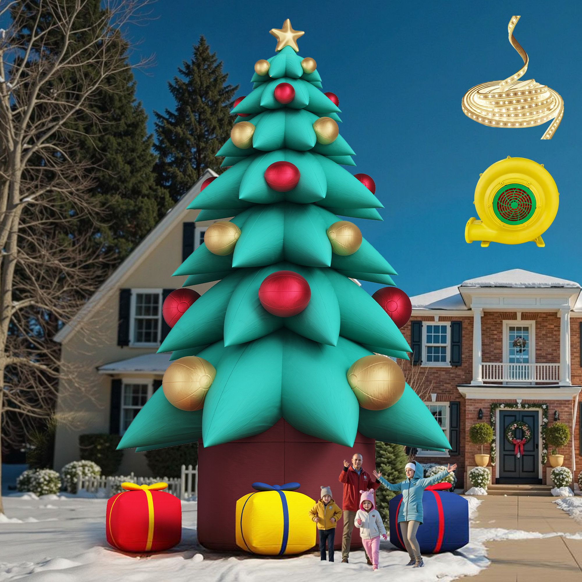 Cool 20 Ft Christmas Inflatable Gallery