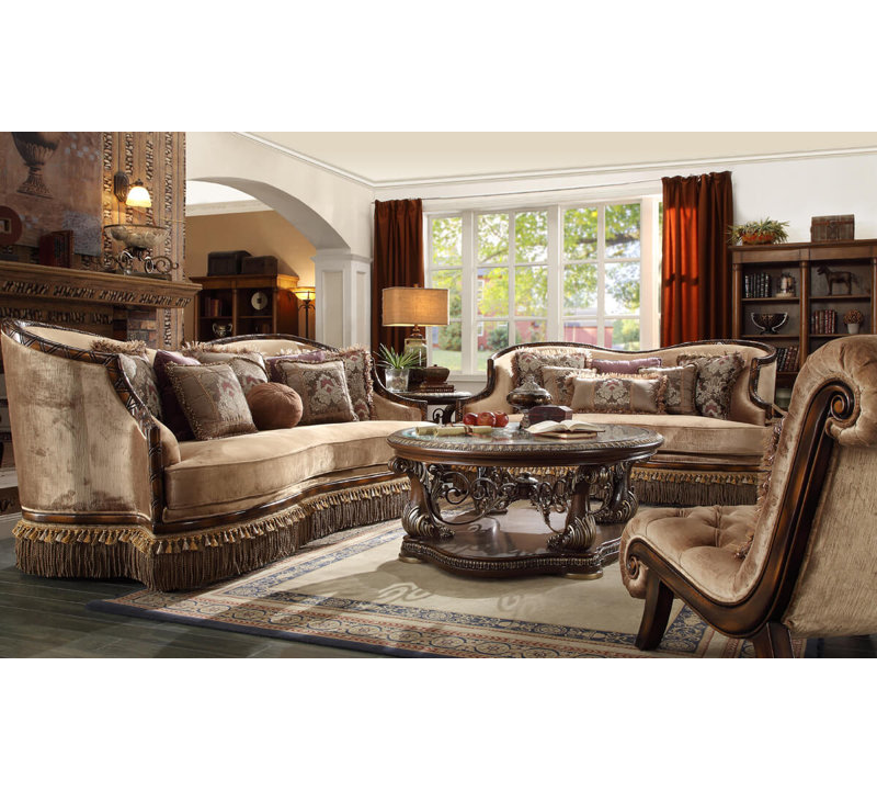 Direct Marketplace 3 Piece Configurable Living Room Set | Wayfair