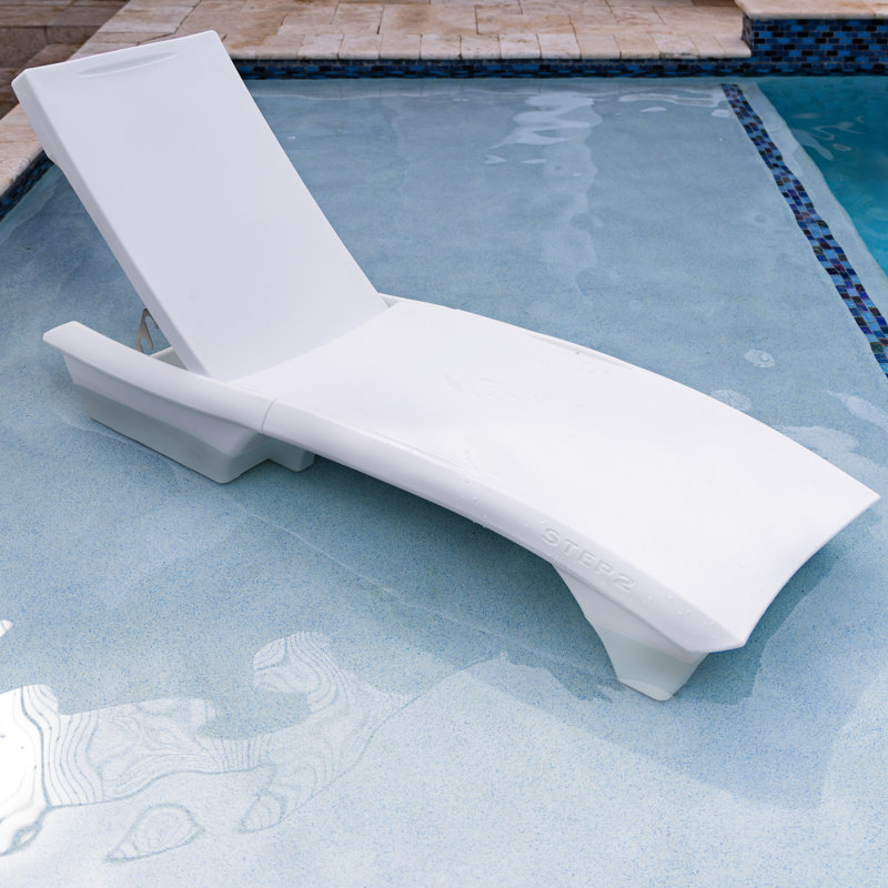 Step2 Vero Adjustable Back In-Pool Lounger & Reviews | Wayfair