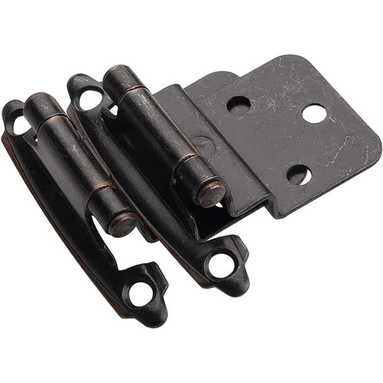 Decobasics 3/8" Inset/Offset Cabinet Hinge, Self Closing | Wayfair