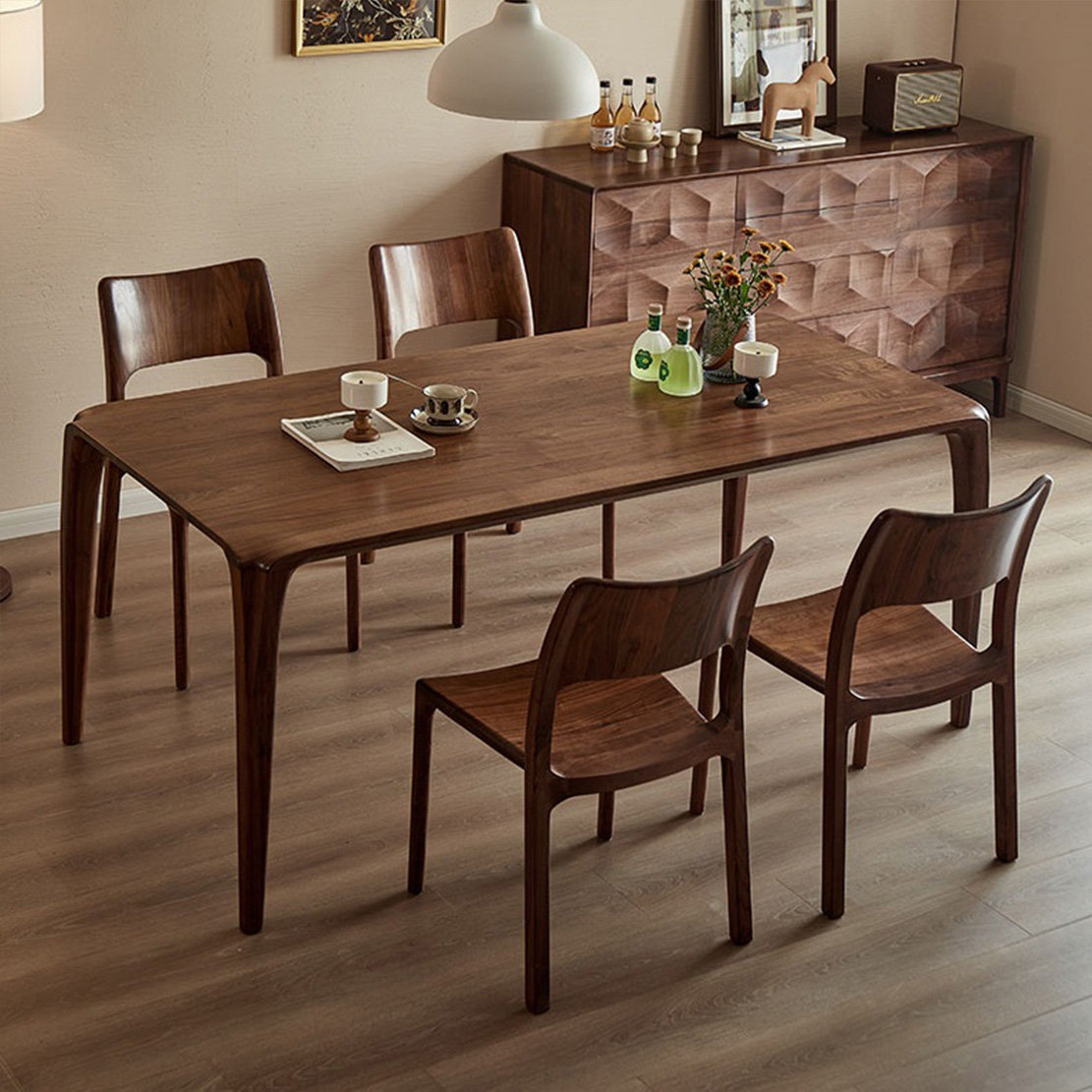 Waagy Black Walnut table set - Wayfair Canada