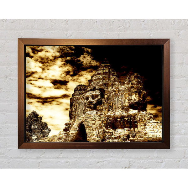 Bright Star The Buddha King Of Angkor Wat Cambodia - Single Picture ...